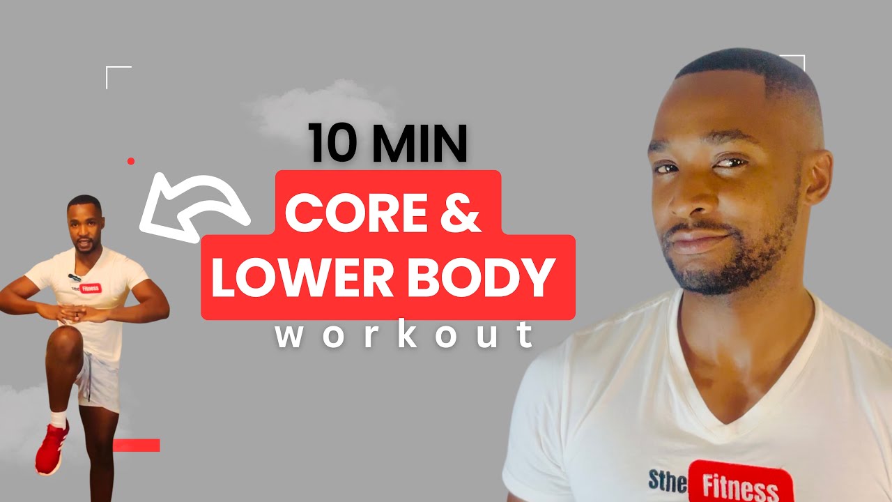 🔥 10-Minute Core & Lower Body Workout | No Equipment Needed ...