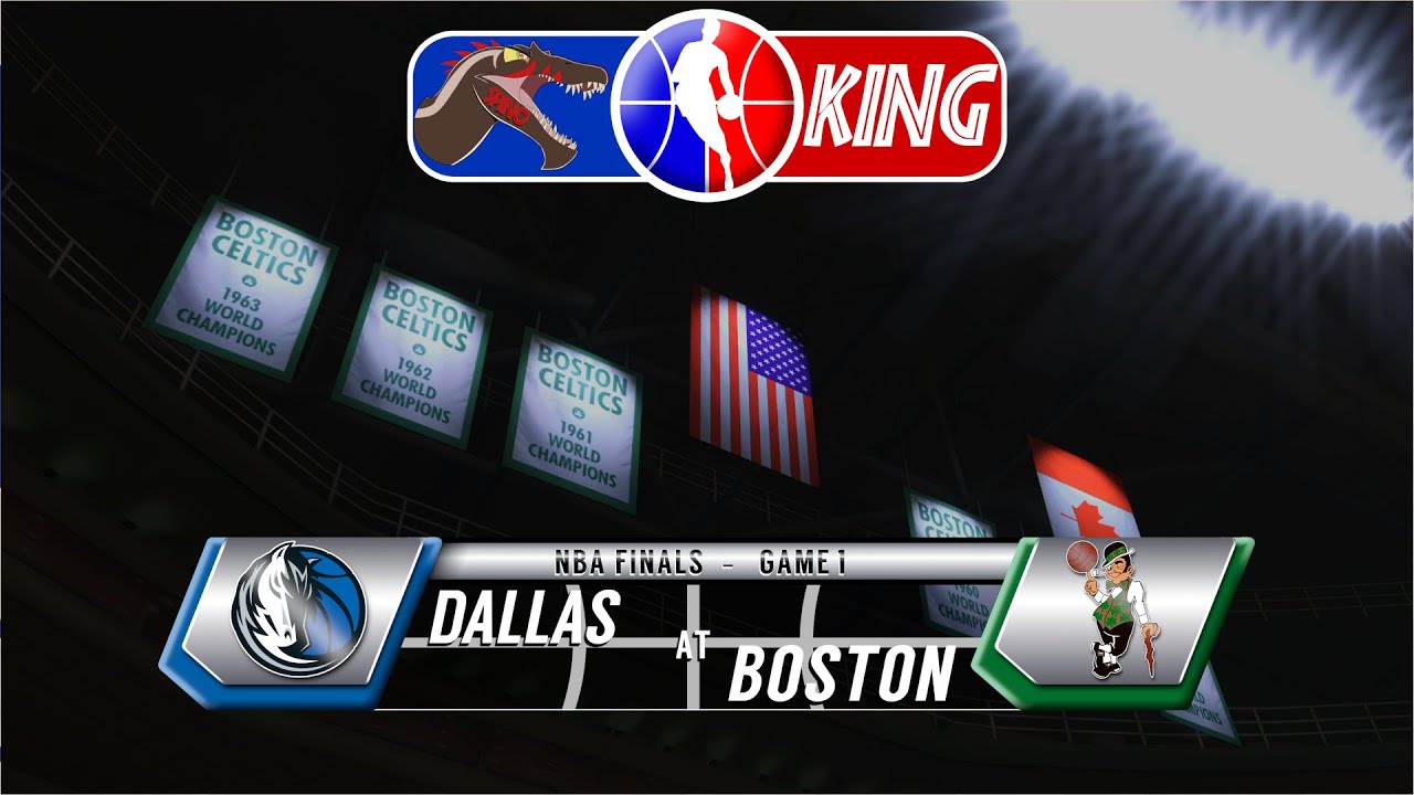 SpinoKing NBA Finals Gm1: Dallas vs Boston. | NBA 2K24 Simulation - YouTube