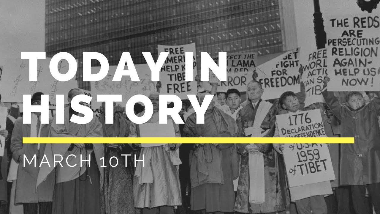 Today in History - March 10th - YouTube