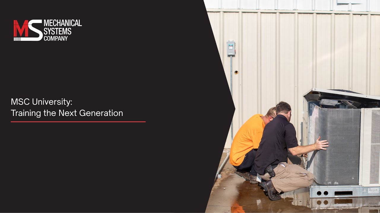 MSC University: Training the Next Generation - YouTube
