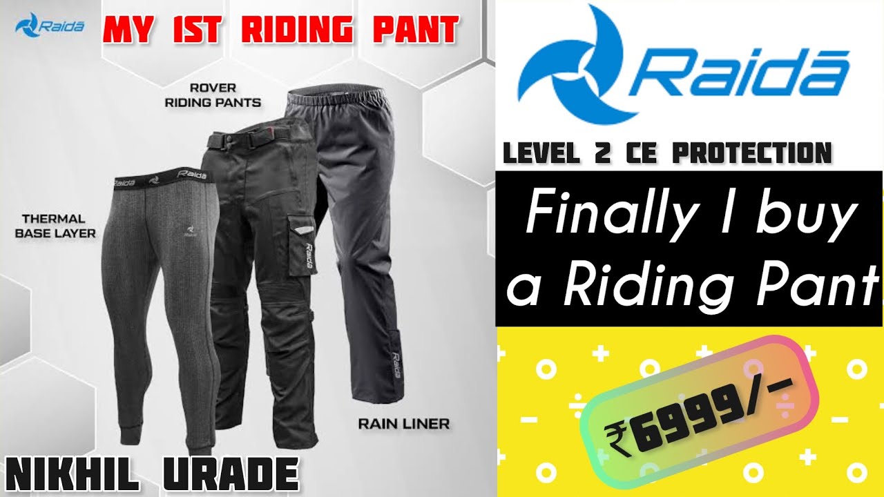 Ladakh ride accessory | My first Riding Pant from 'Raida Rover' | Worth ...