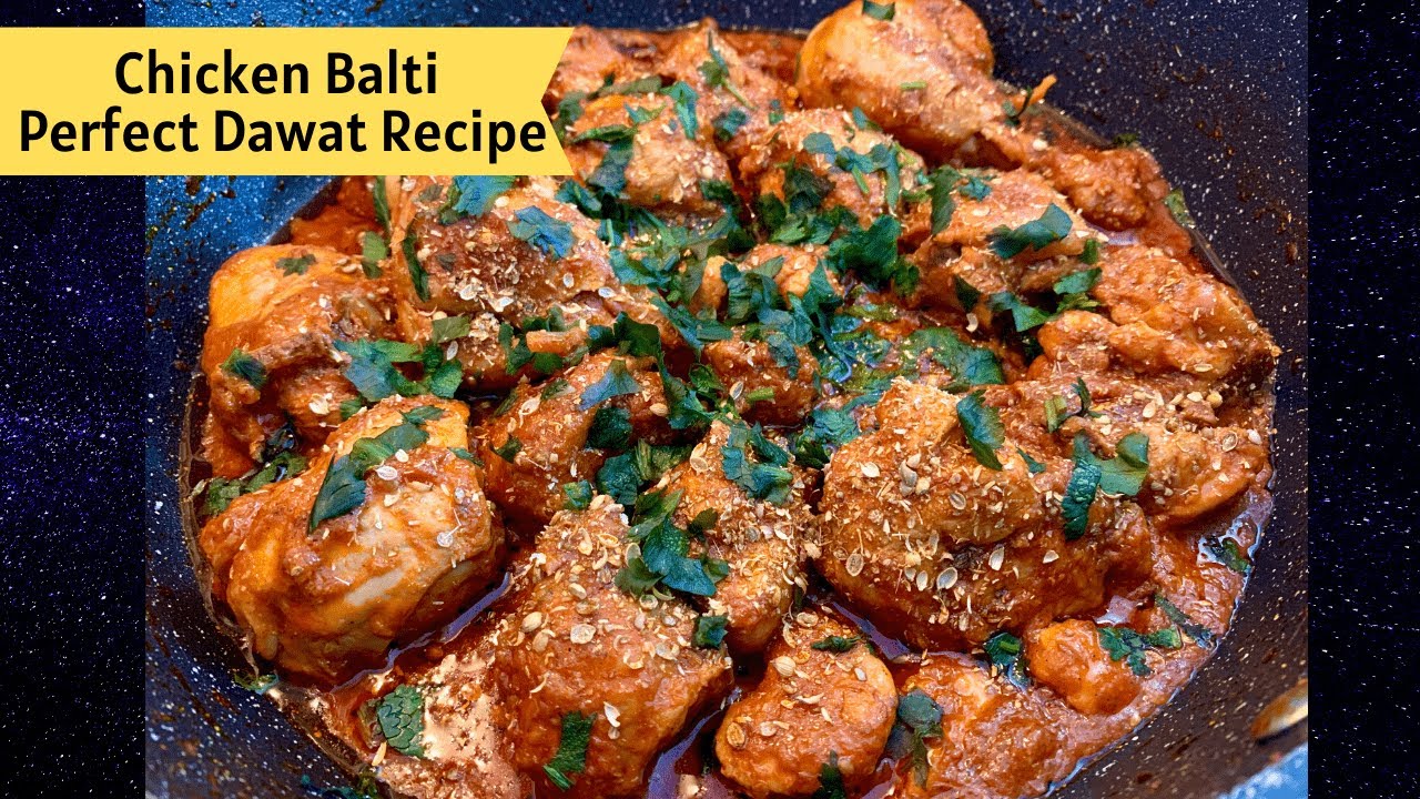 Chicken Balti Recipe Restaurant Style | How to Make Balti Chicken | The ...