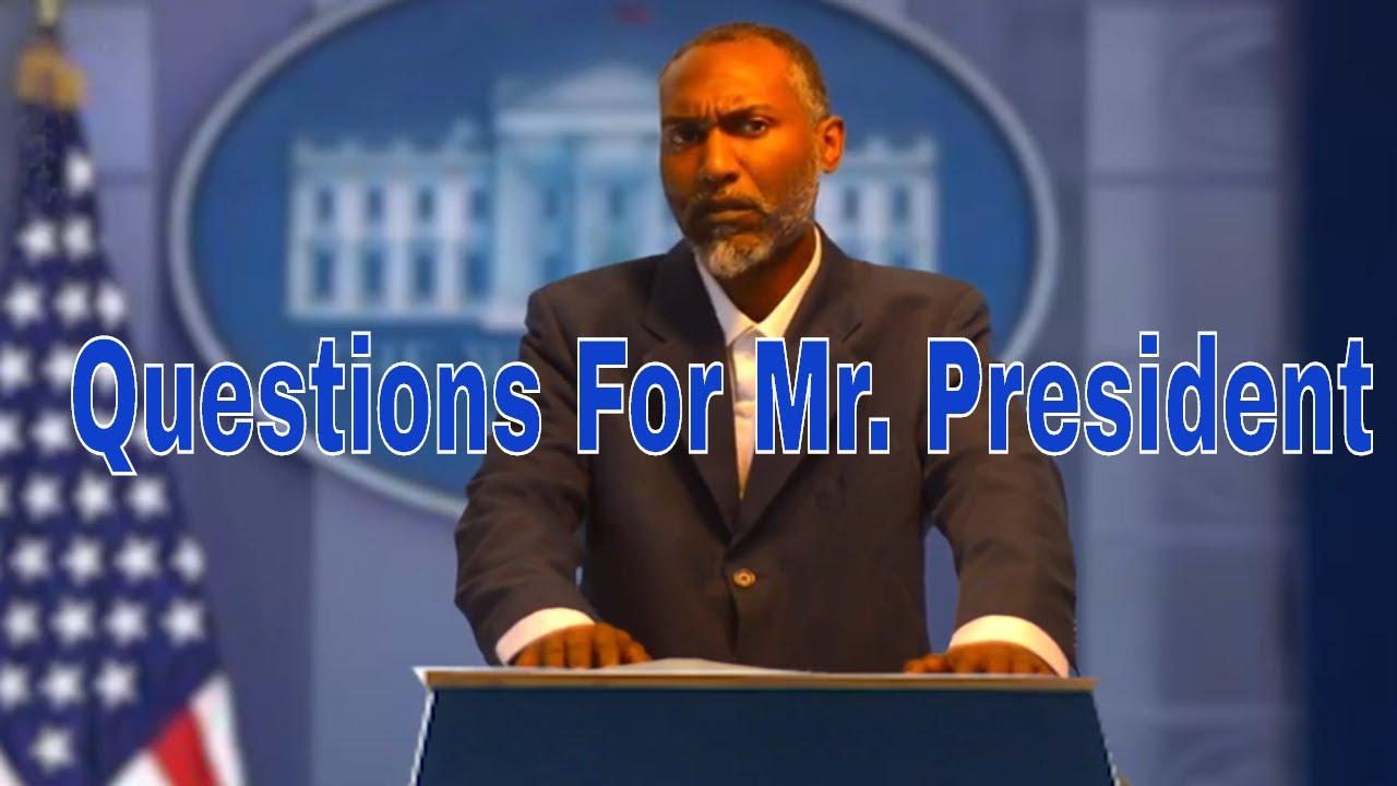The President Refuses to answer question asked by the people - YouTube