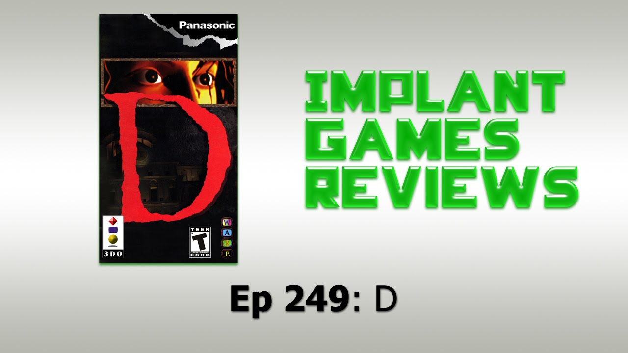 D (3DO) - IMPLANTgames Reviews - YouTube