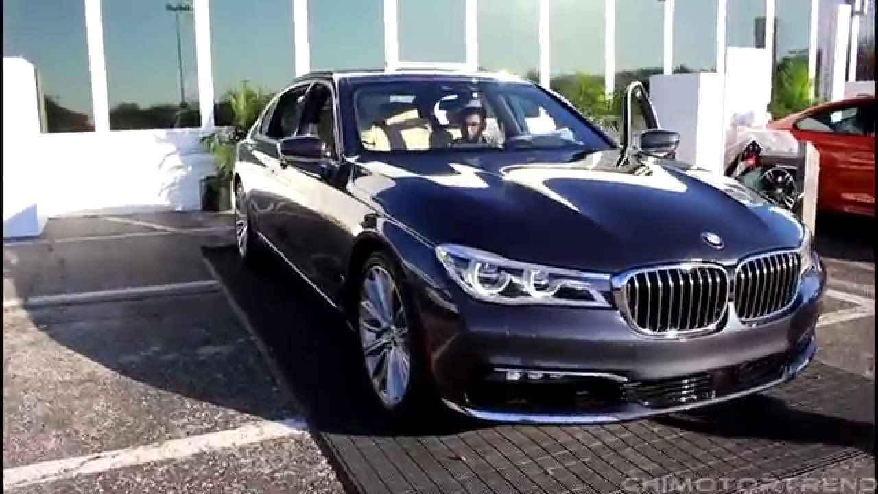 2016 BMW 750i xDrive Luxury Sedan | Walkaround & Interior - YouTube