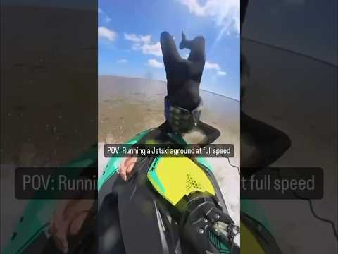 POV - Thrown off a jetski at full Speed! Ejecto Seato Cuz  #neardeath