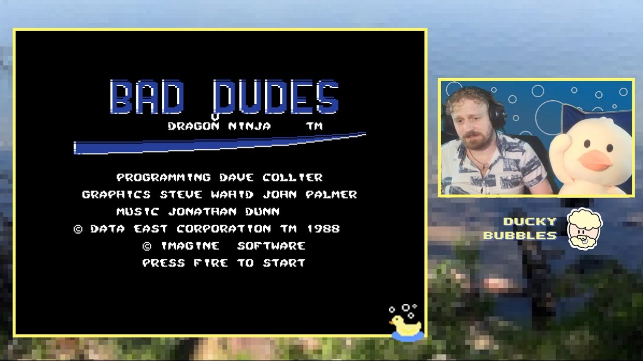 Ducky Plays: Bad Dudes vs Dragon Ninja - Commodore 64 - YouTube