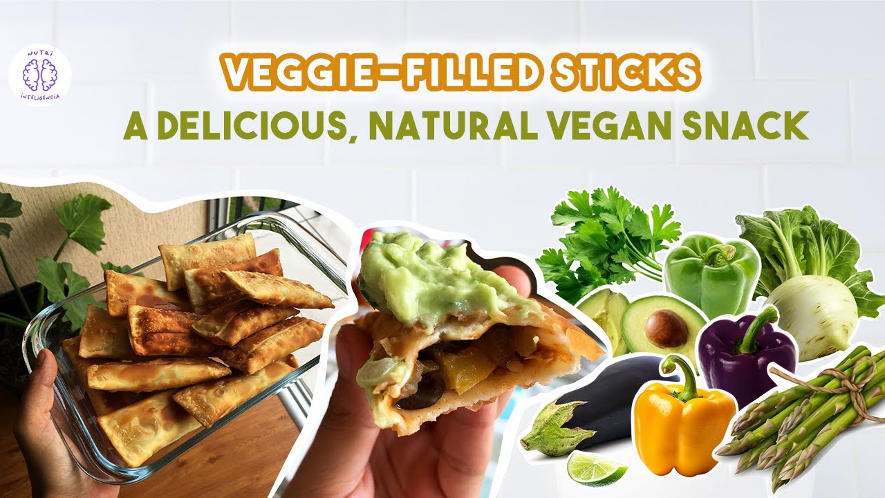 Vegan Veggie Sticks 🌿😋🌱 A Natural and Delicious Snack to Share - YouTube