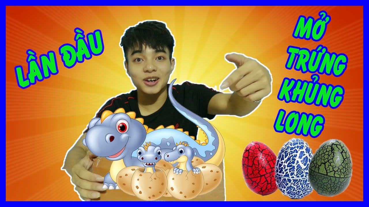 ThắnG Tê Tê Lần Đầu Mở Trứng Khủng Long | ThắnG ThắnG TV - YouTube