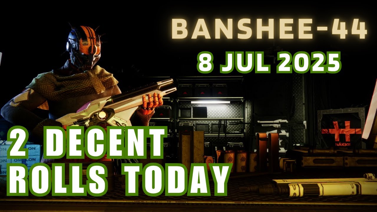 2 Decent Rolls - BANSHEE-44 Destiny 2 Gunsmith Official Weapon ...