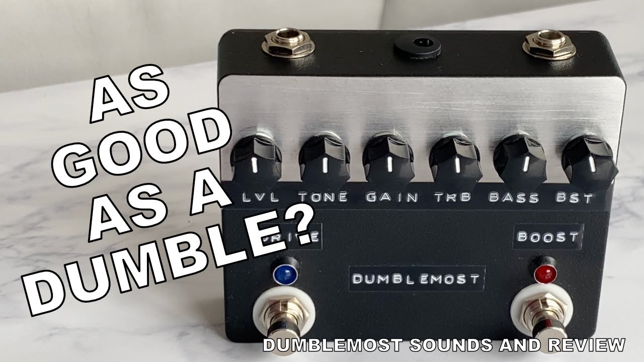 JSA Pedals "Dumblemost" Pedal Sound Samples - Can a Dumble in a box ...
