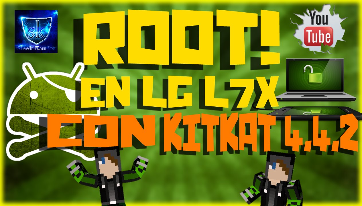 Como Ser Root En Un LG L7x P714 Con Kitkat 4.4.2 - YouTube