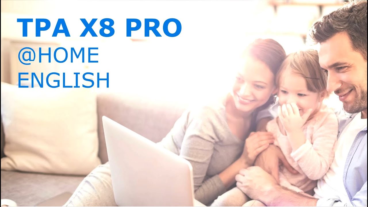 TPA X8 PRO Home english - YouTube