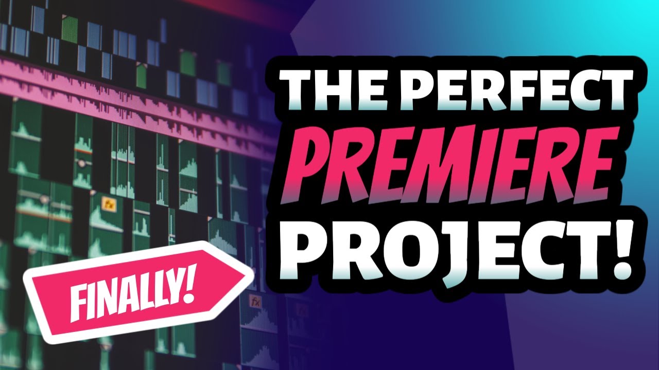 How to set up a Premiere Project like the pros - YouTube