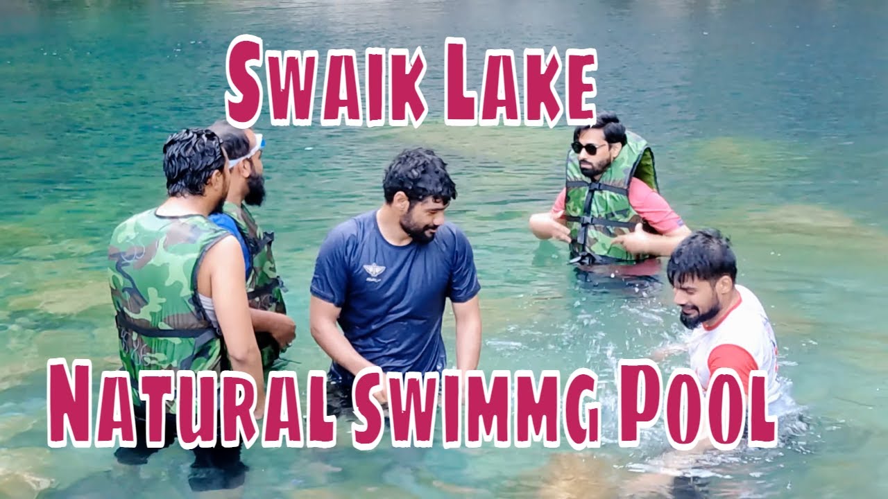 Swaik Lake - Kallar Kahar - Natural Swimming Pool - YouTube