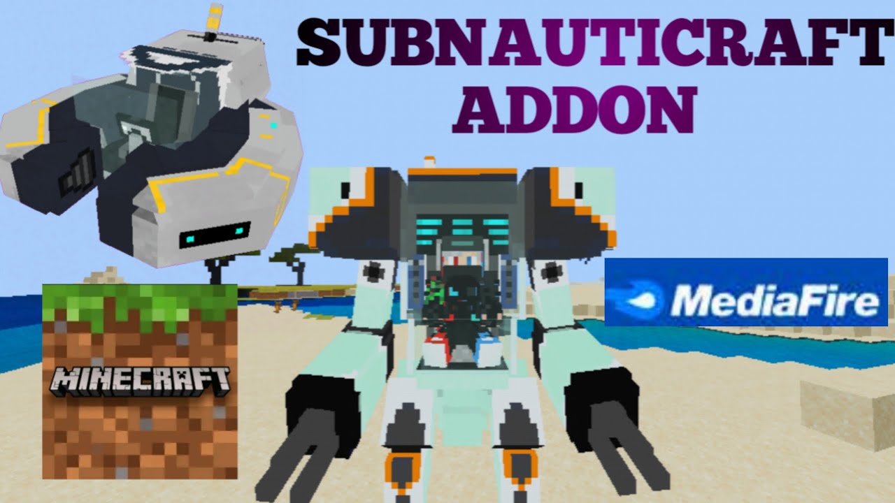 MCPE Subnauticraft ADDON/MOD IN Minecraft PE/BEDROCK For Android/PC ...