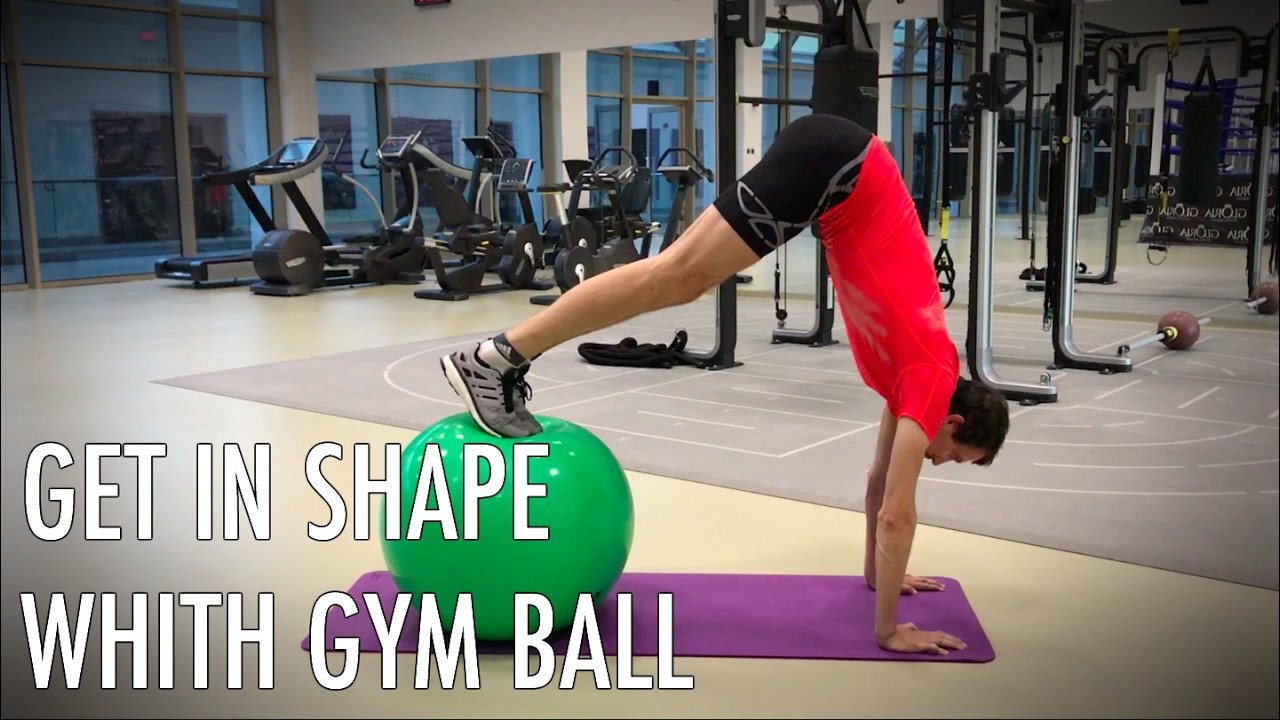 19 gym ball exercises for get in shape fast. Stability ball workout ...
