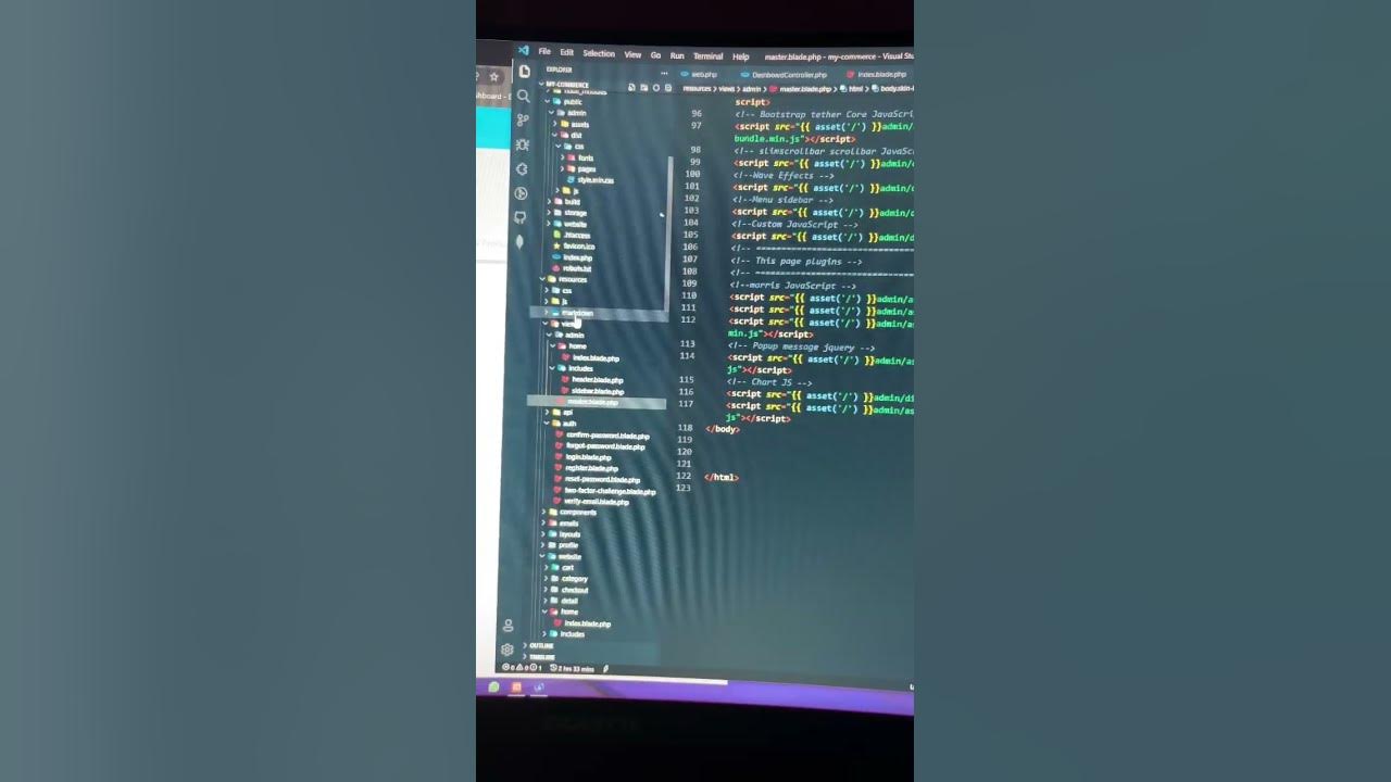 Working On New Dashboard 🔥 Laravelproject Dashboard Phplaravel Ecommarcedashboard