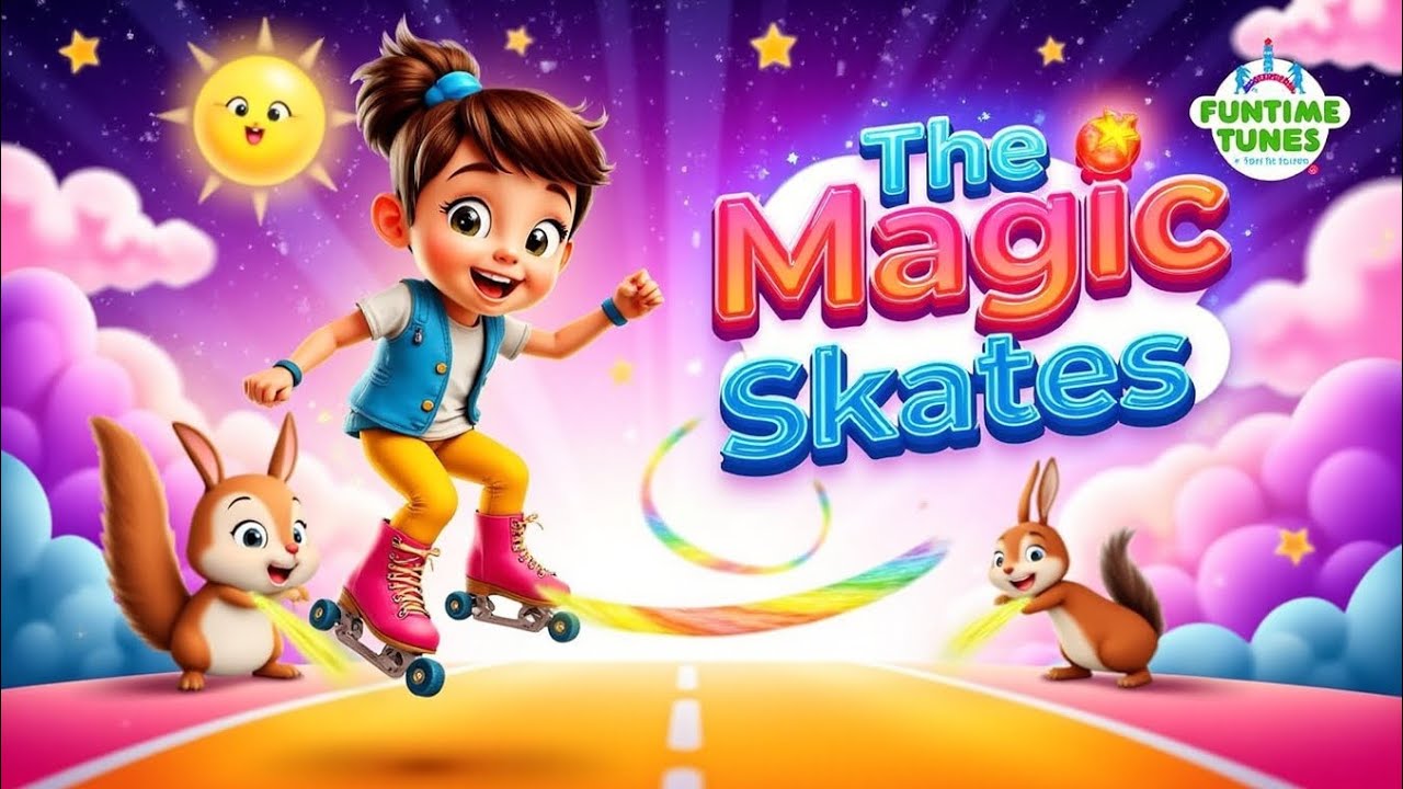 The Magic Skates | kids Song - YouTube