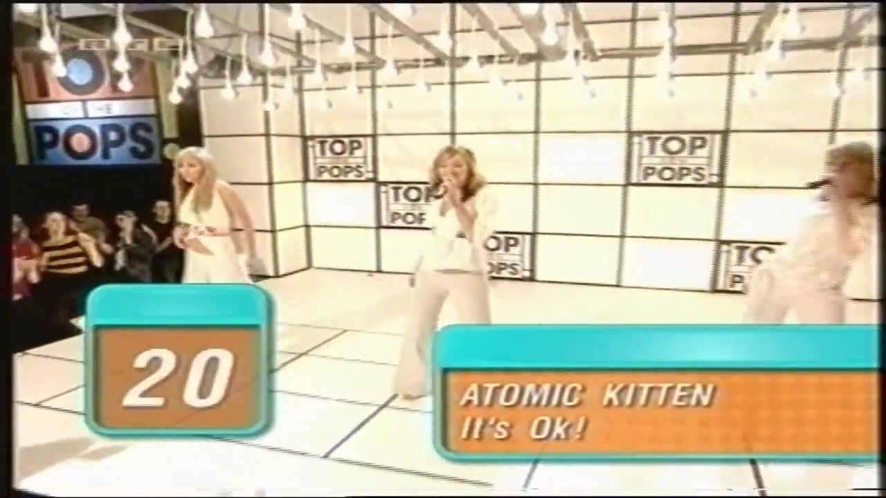 Atomic Kitten It's Ok Live Top Of The Pops - YouTube