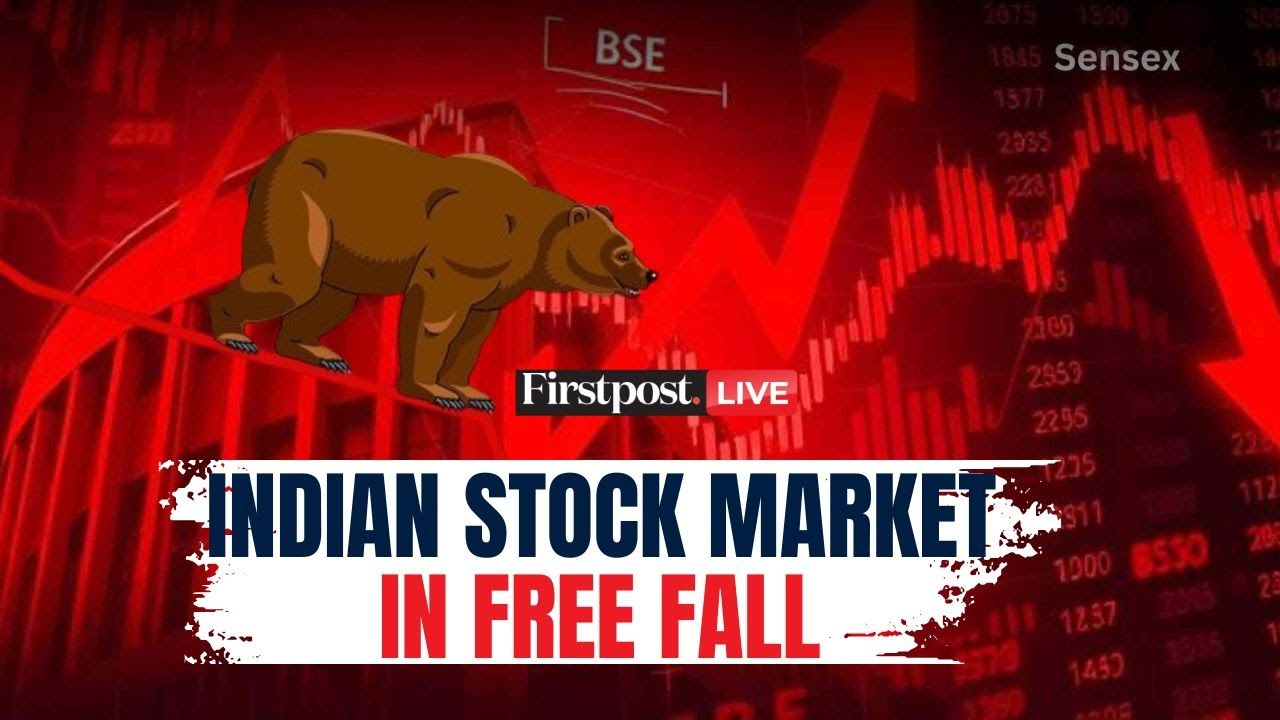 Stock Market Crash LIVE: Sensex Plunges 2,700 Pts, Nifty Around 22,000; Tata Steel, Trent Lose ...
