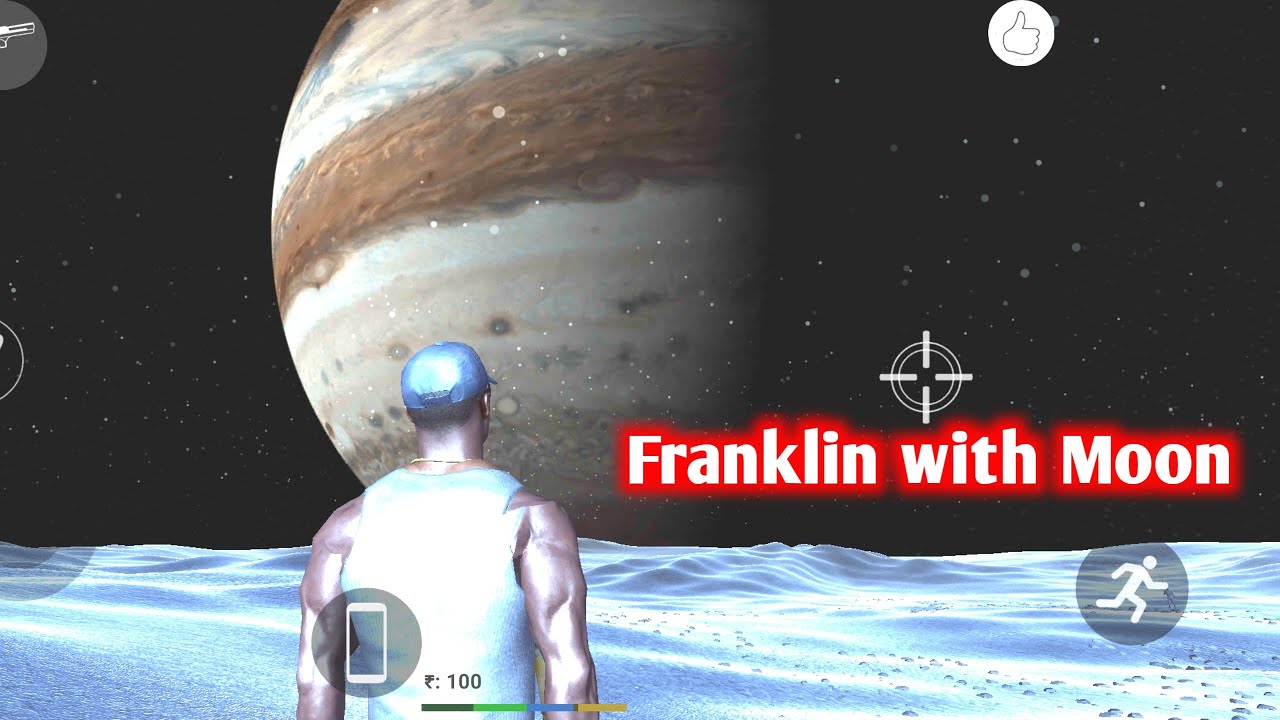 FRANKLIN WITH MOON | Franklin reached the moon in Indian bike driving ...