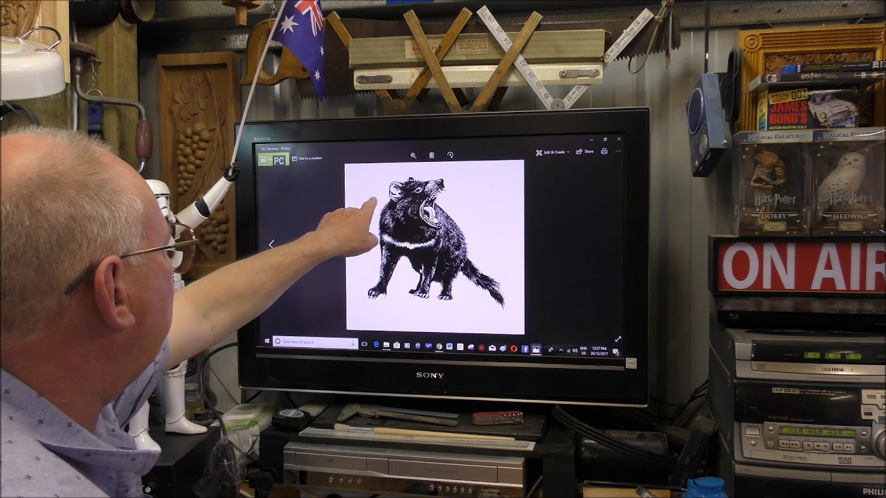 Video 8 - 100w Laser simple laser engraving How to - YouTube