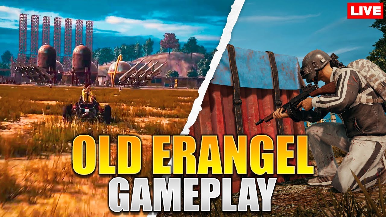 🔴 OG PUBG ERANGEL LIVE STREAM IS BACK || LET'S EXPLORE OLD ERANGEL 😍 ...