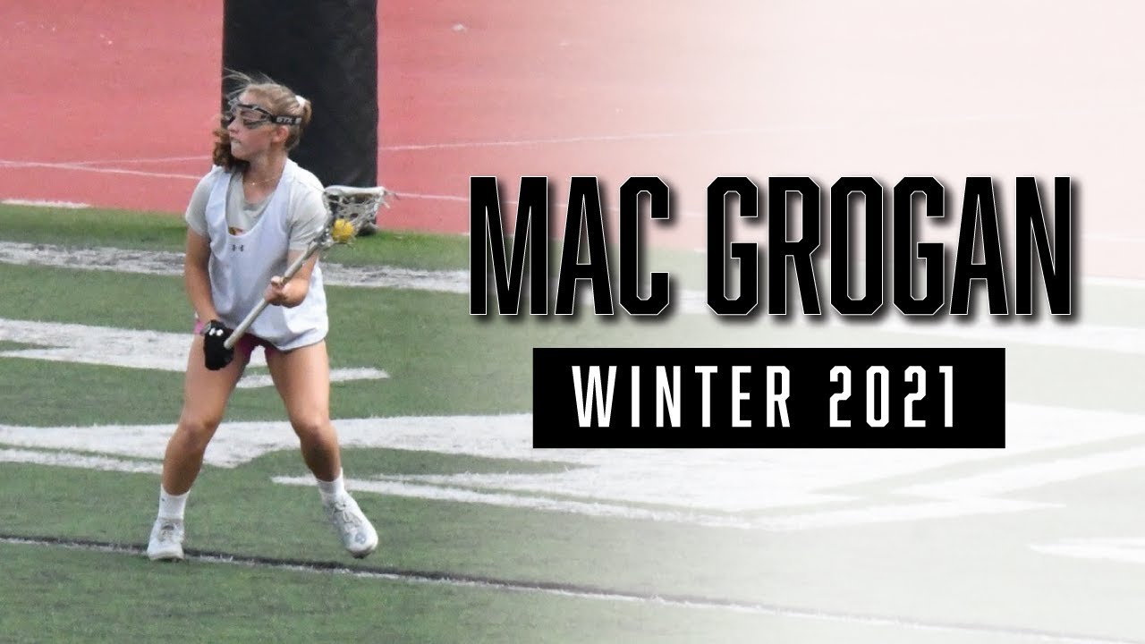 Mac Grogan '24 Winter 2021 Highlights - YouTube