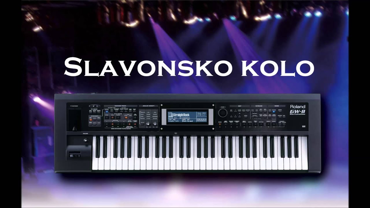 Slavonsko kolo (Roland GW8) - YouTube
