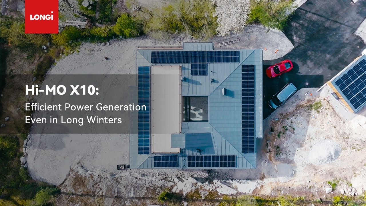 Hi-MO X10: Efficient Power Generation Even in Long Winters - YouTube