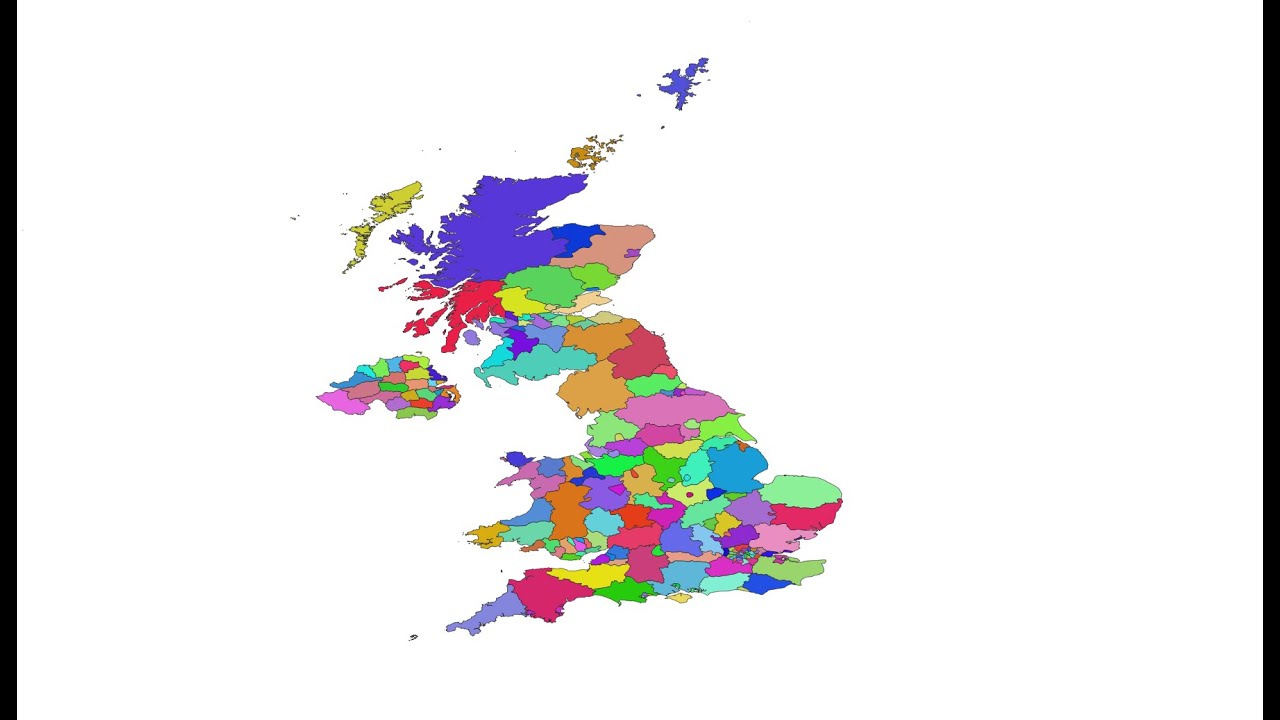 Population distribution in UK (1950 -- 2022) - YouTube