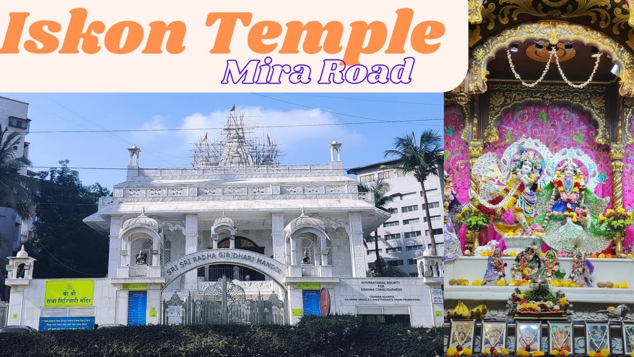 ISKCON Krishna Mandir | Hare Krishna Thane | Iskcon Mira Road #iskon # ...
