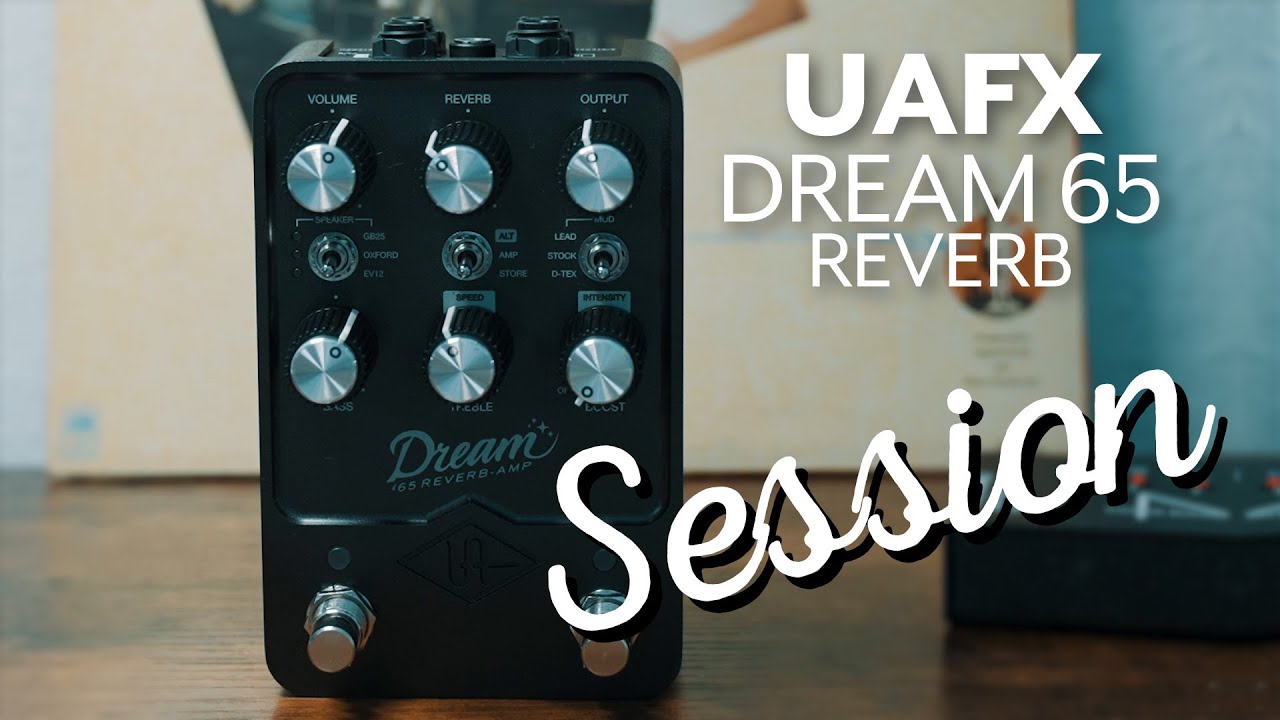 Universal Audio Dream 65 Reverb UAFX // Unboxing and Demo - YouTube