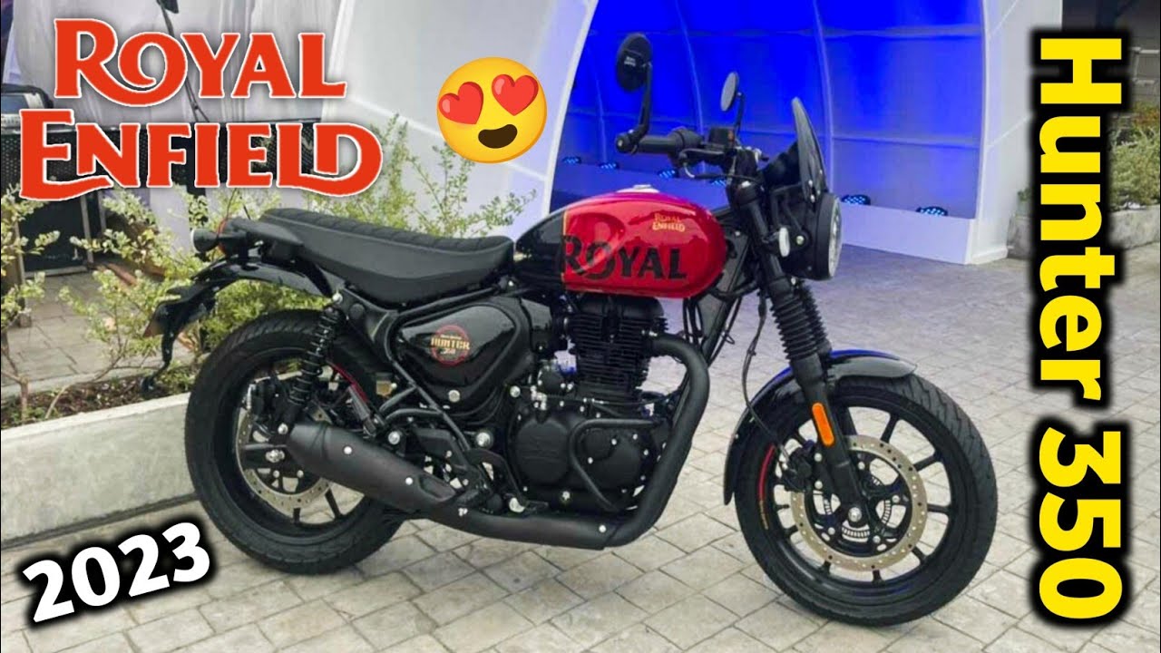 Royal Enfield Hunter 350 | Hunter 350 BS7 New Features | Rebel Red ...
