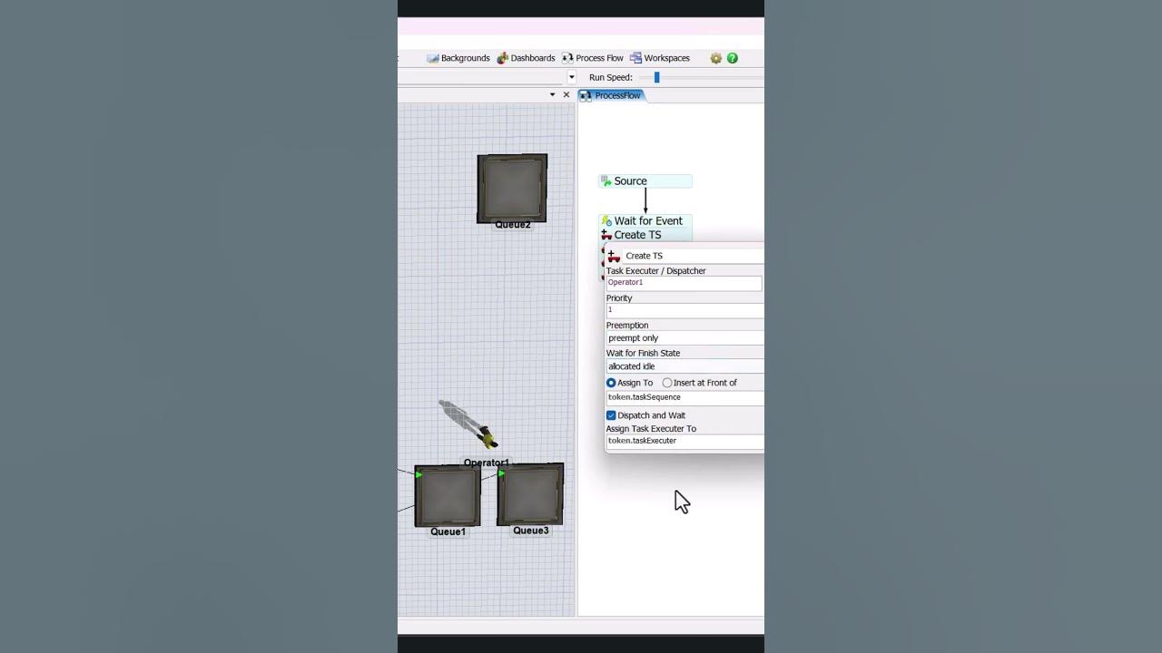 🚀 How to Add and Configure Task Sequence in FlexSim🔧 #flexsimsimulation ...