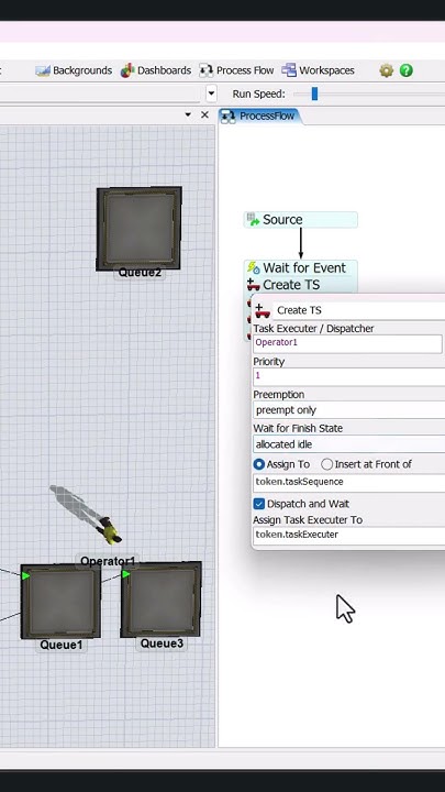 🚀 How to Add and Configure Task Sequence in FlexSim🔧 #flexsimsimulation ...
