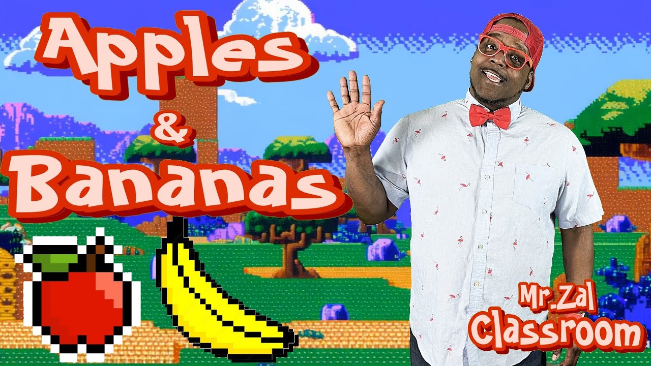 Apples And Bananas Song | Vowel Song - Mr Zal Classroom - YouTube