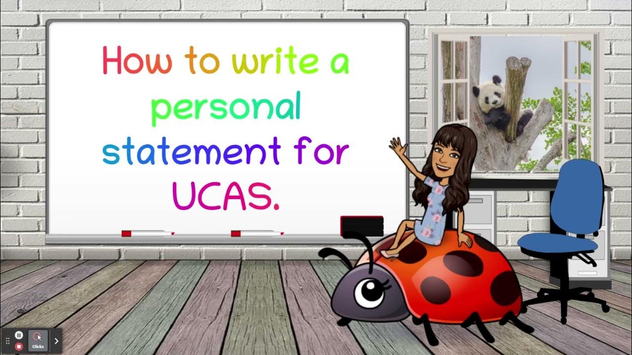 UCAS Personal Statement - A how to guide from BioTeach London - YouTube