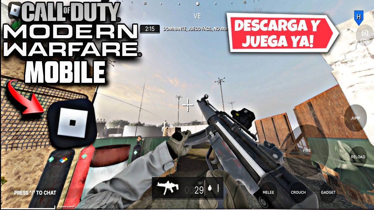 COD MODERN WARFARE MOBILE HECHO EN ROBLOX 🤯 DESCARGA Y JUEGA YA! - YouTube