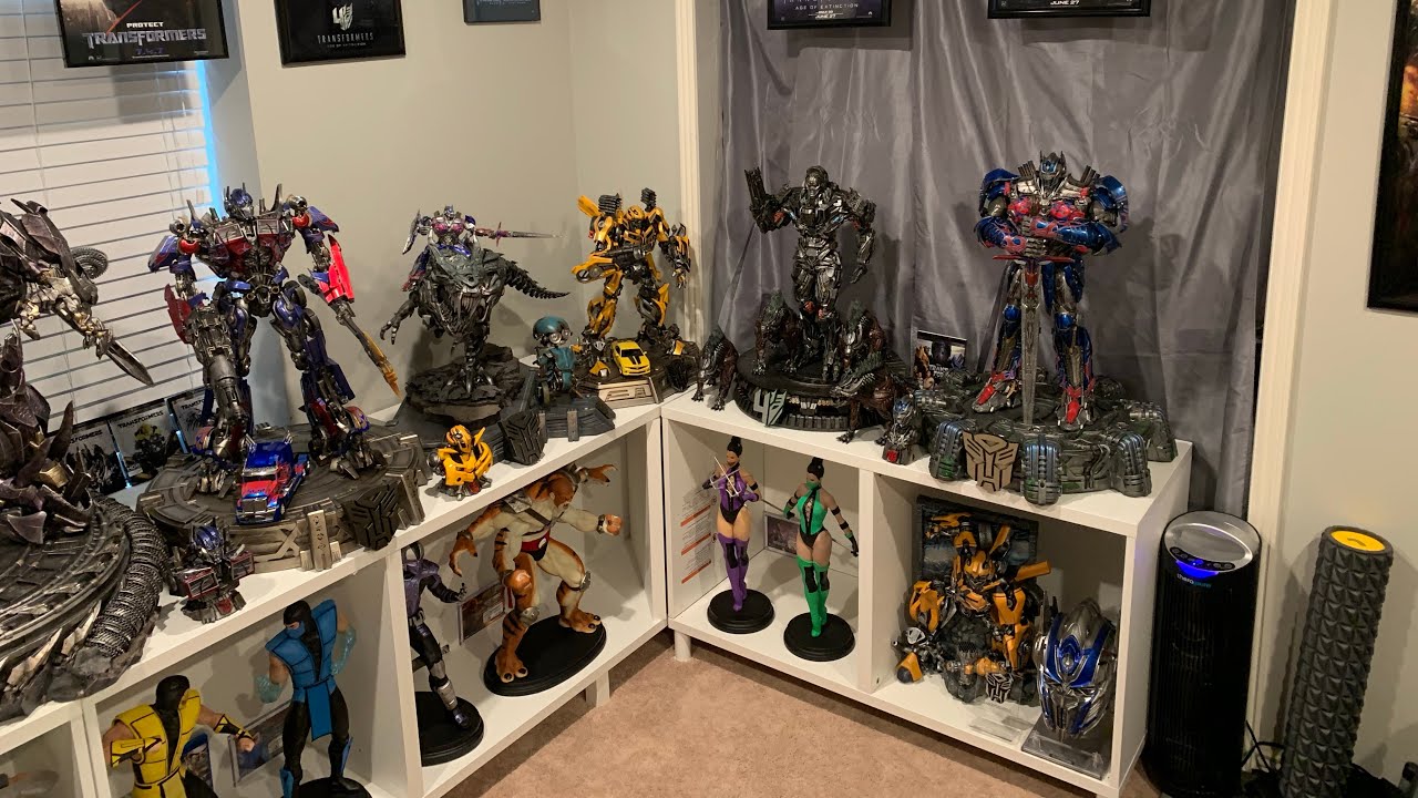 Statue Collection Display Update: Final Set up Complete - YouTube