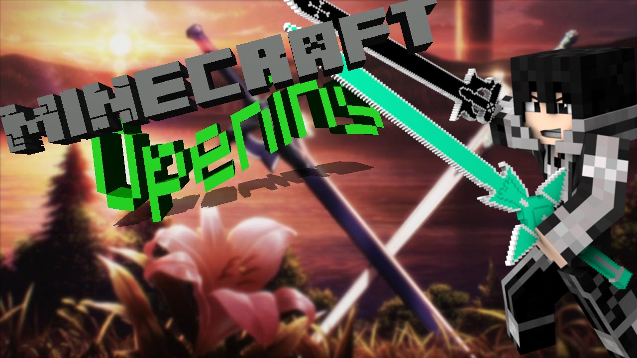 Opening Minecraft Sword Art Online (SAO) - YouTube