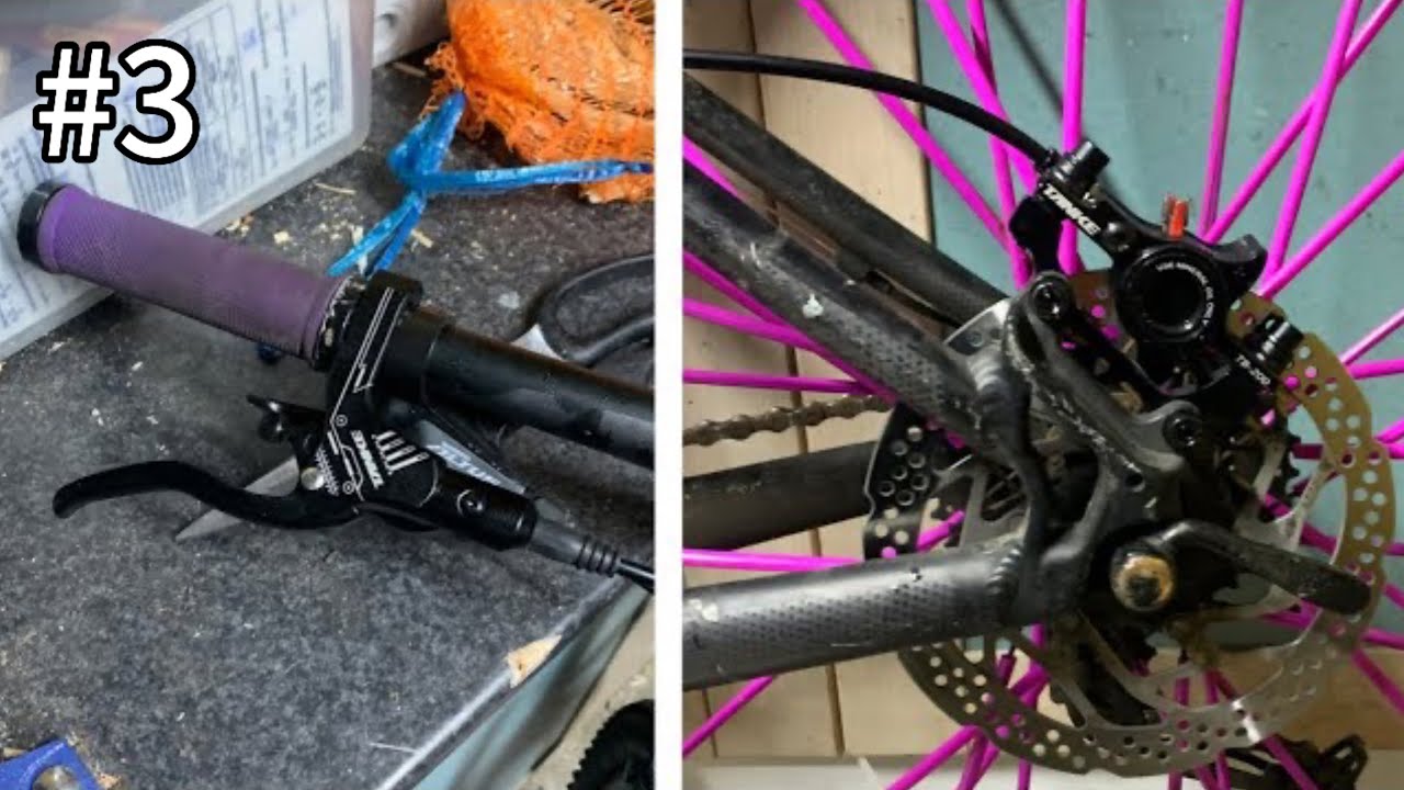 Het mtb cube project #3 ( nieuw achter rem systeem ) - YouTube