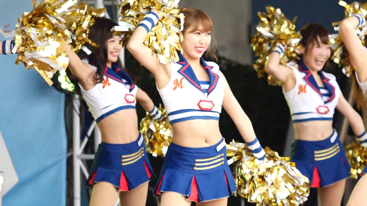 M☆Splash!!Dance show「Anthem」Japanese baseball cute girls - YouTube
