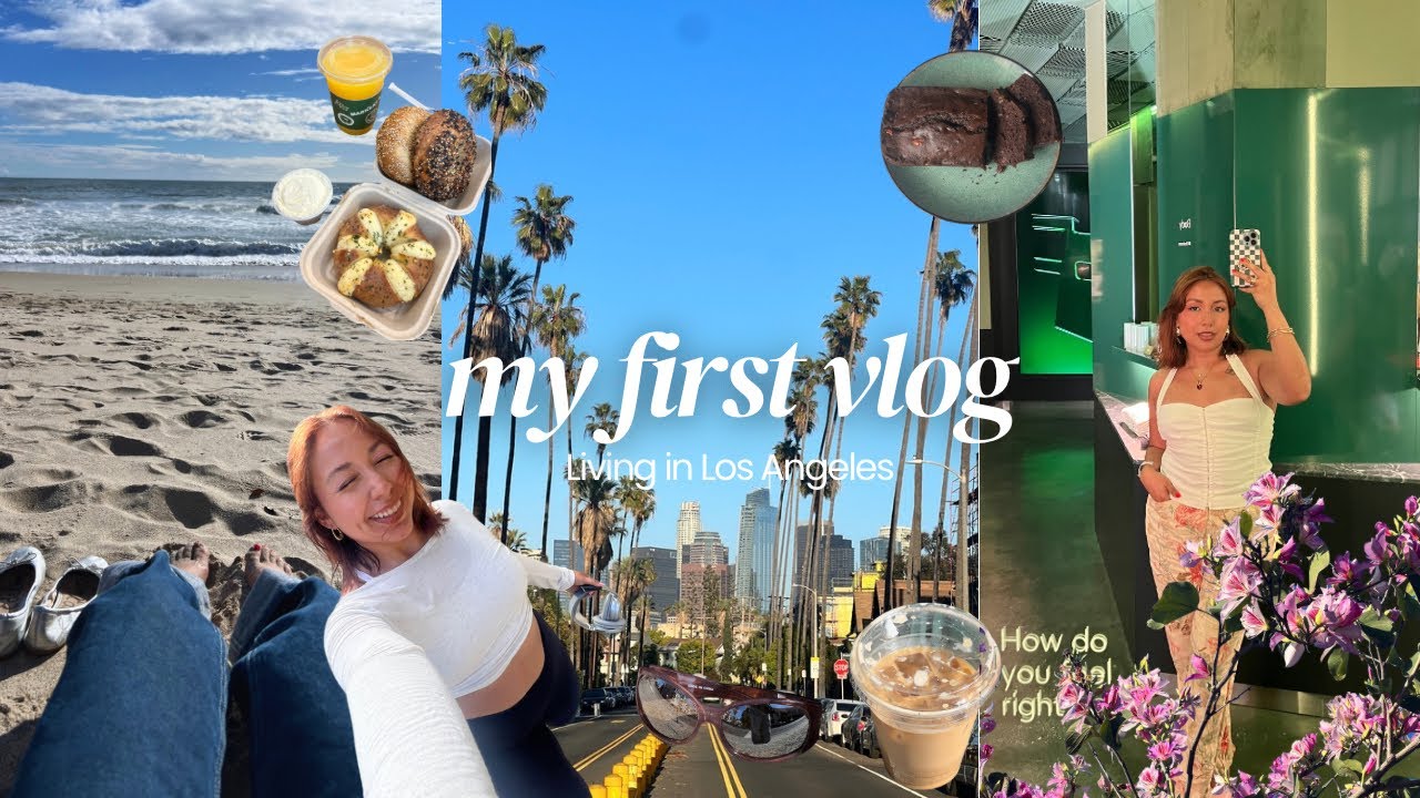 MY FIRST VLOG | LIVING IN LOS ANGELES 🌞🌴 - YouTube