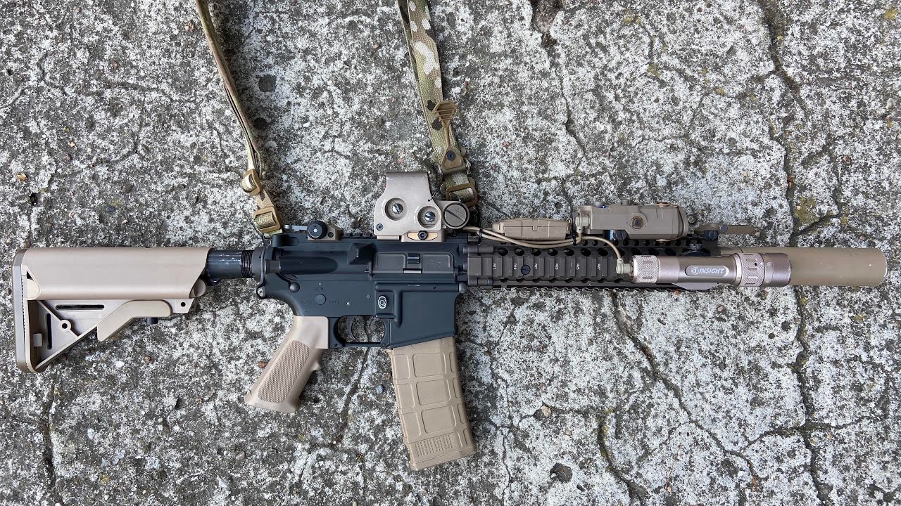 VFC MK18 MOD 1 AEG Overview - YouTube