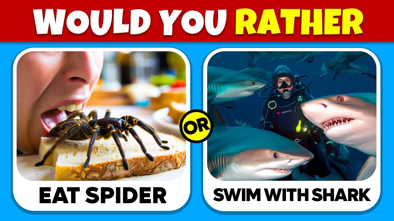 Would You Rather...? HARDEST Choices Ever! 😱😲🤯😭 Quiz Brain - YouTube