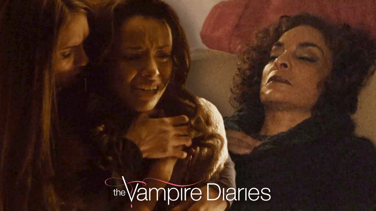 Bonnie Is Traumatized by the Death of Grams | The Vampire Diaries - YouTube