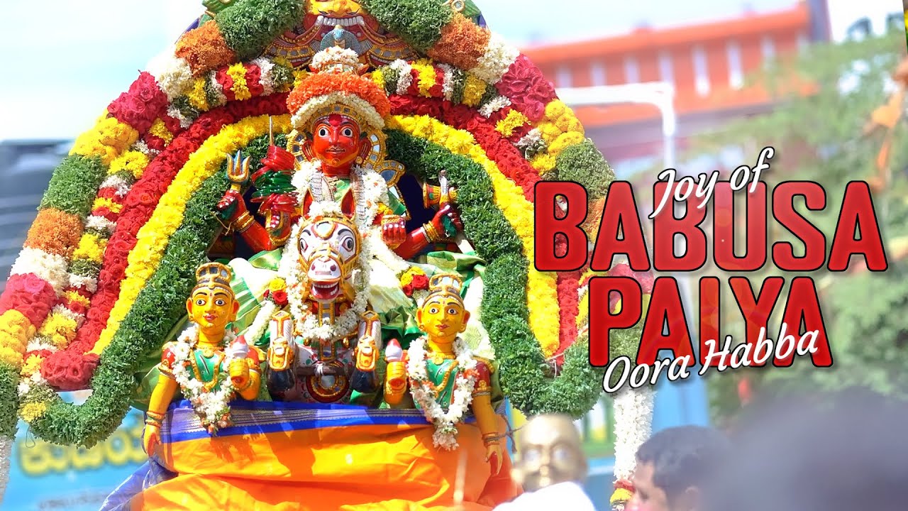 #TTV1047 | Joy of Babusapalya Oora Habba | Grama Devathe pooja ...