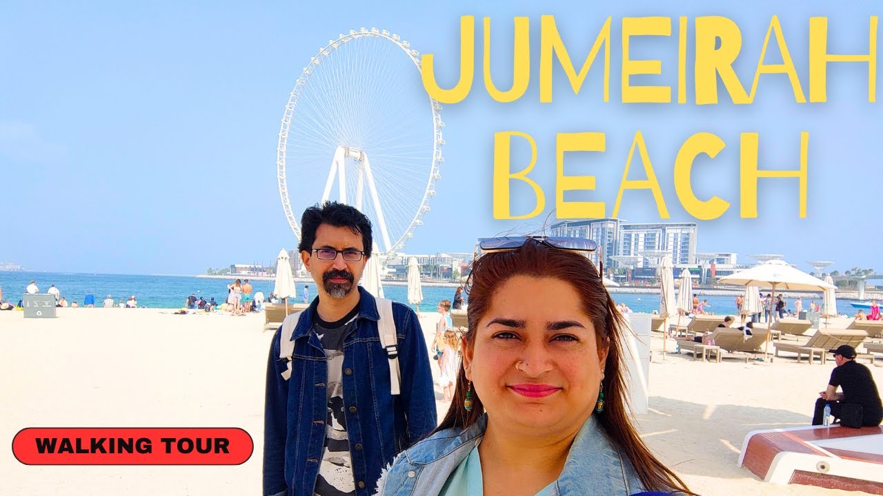 Dubai Jumeirah Beach Walk Tour | Dubai 2024 🇦🇪 Night JBR, Jumeirah ...